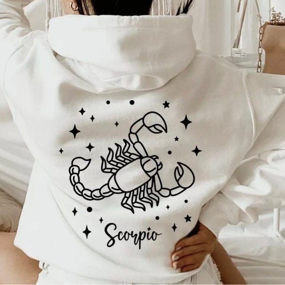 Sweaters | Zodiac Sign Hoodie | Poshmark